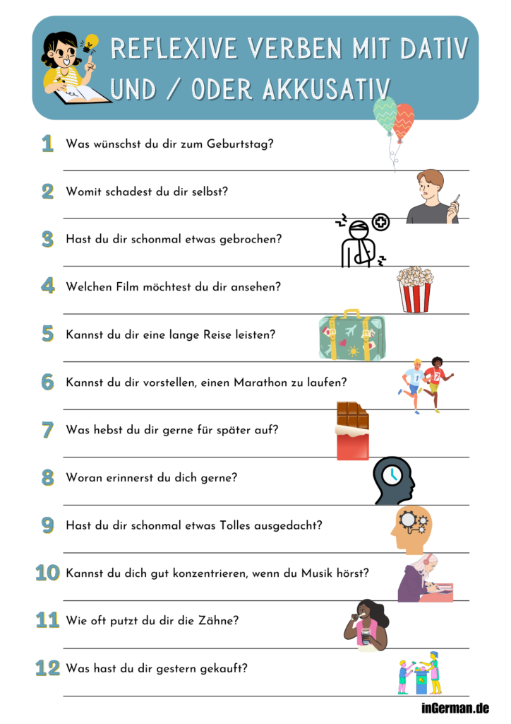 Dialogaufgaben und Würfelspiele – ingerman.de